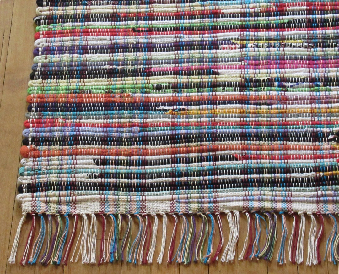 Rag Rug Kindergarten Roundup "peter" Hit or Miss Pattern - Etsy