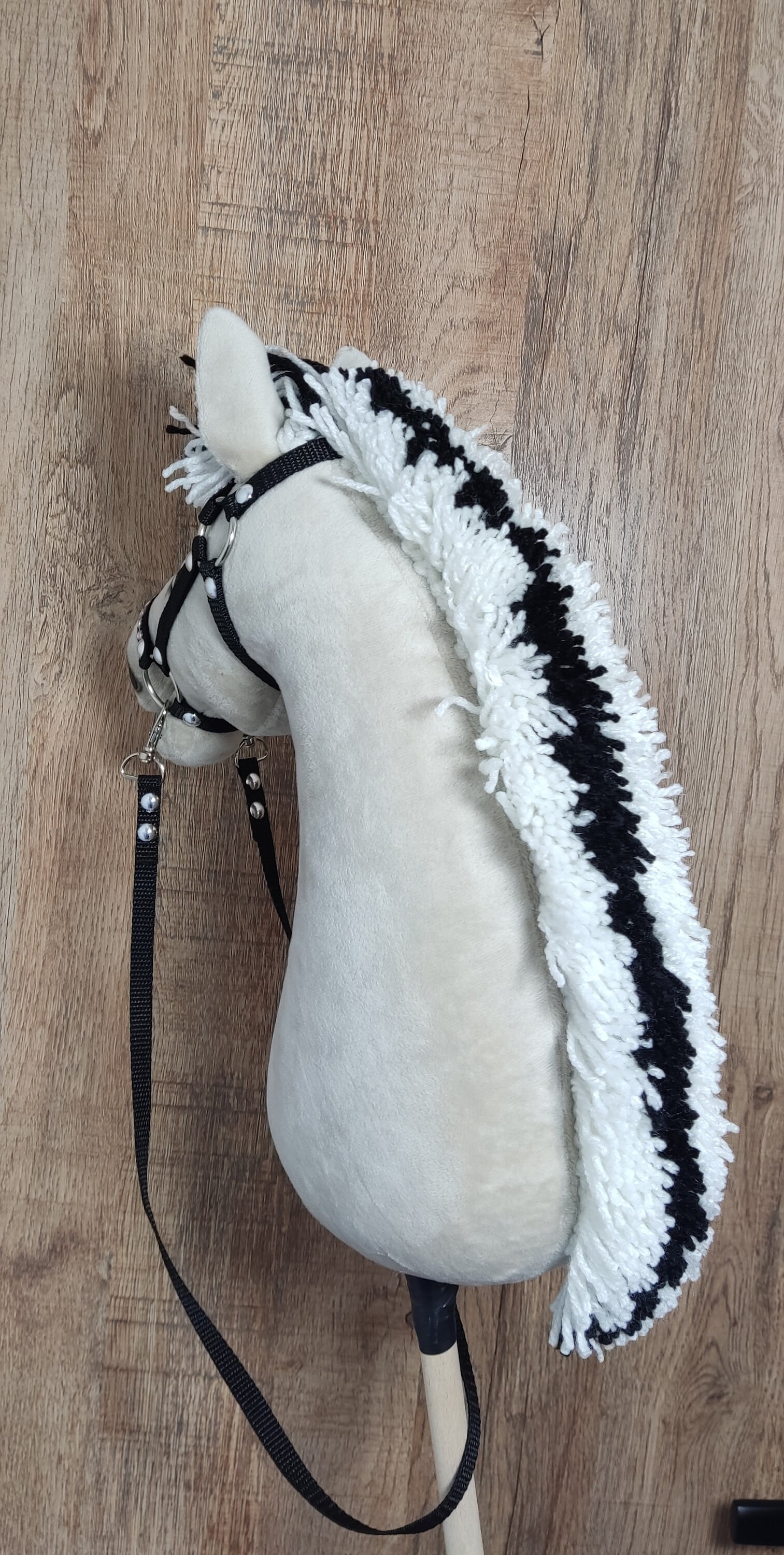 Realistic Hobby Horse on Stick for Kids | Premium Hobby Horse With Hair ...