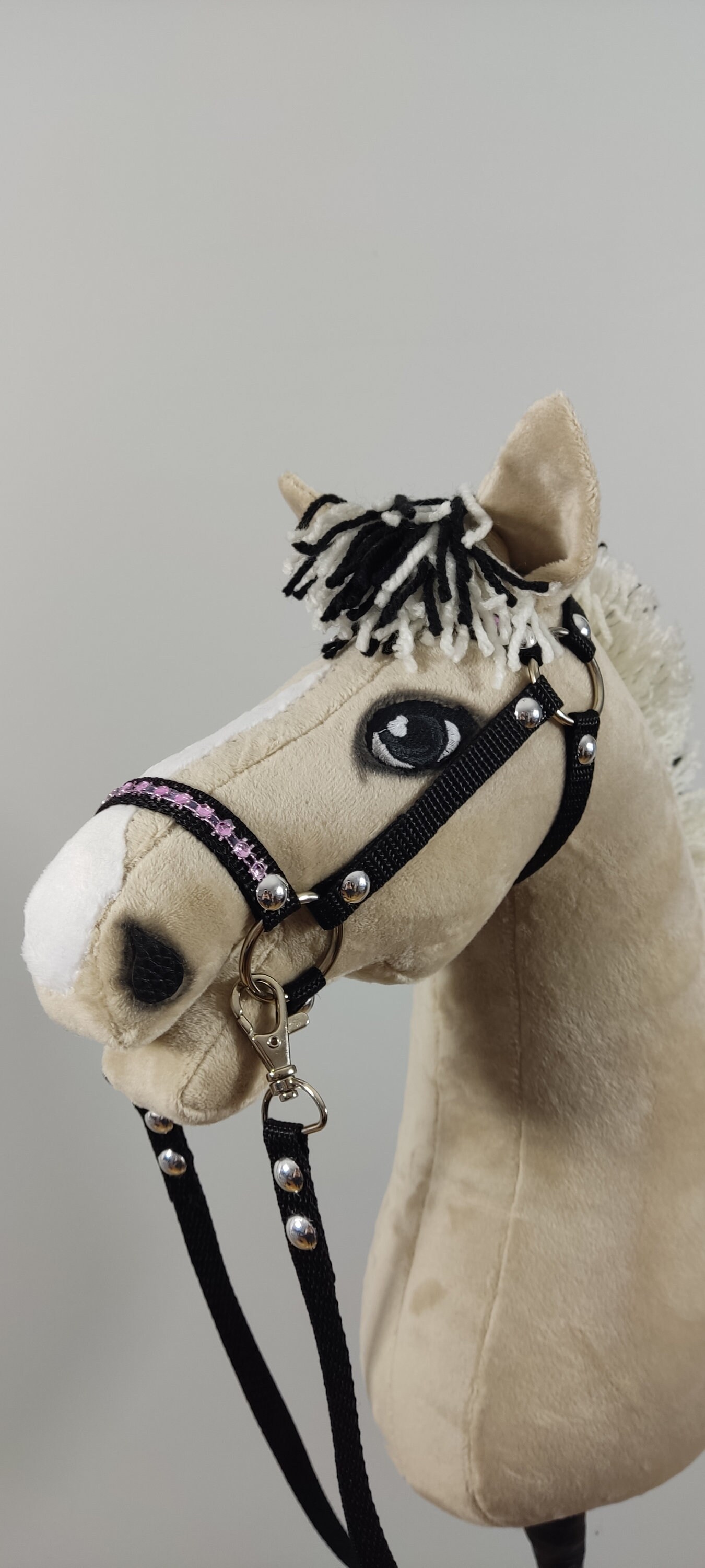 Realistic Hobby Horse on Stick for Kids | Premium Hobby Horse With Hair ...