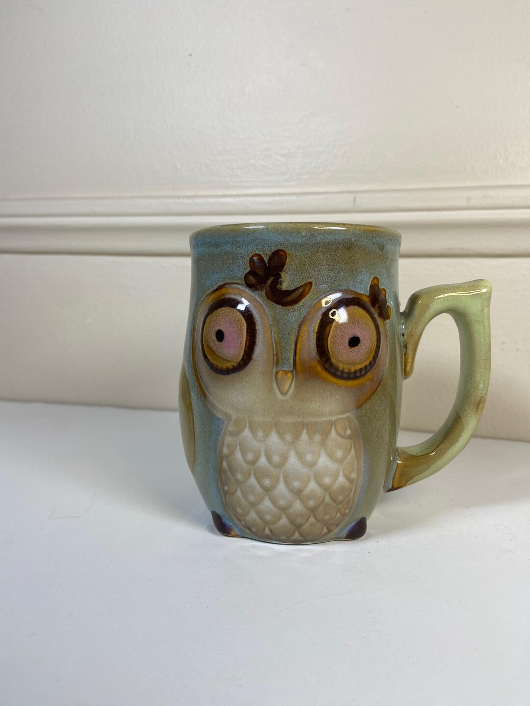 Vintage Owl Mug Coffee Cups Gibson Home - Etsy