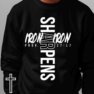 Christian Iron Sharpens Iron Svg Png Design, Faith Svg, Jesus Svg ...