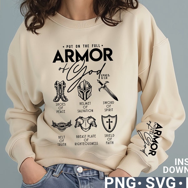 Armor of God Svg - Etsy