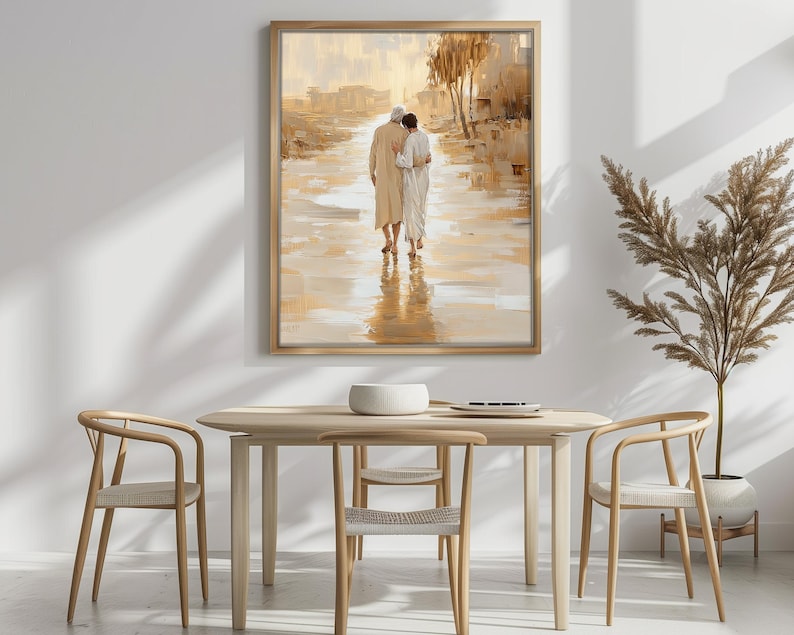 Prodigal Son Parable Wall Art, DIGITAL PRINT, Jesus Art, Bible Art ...