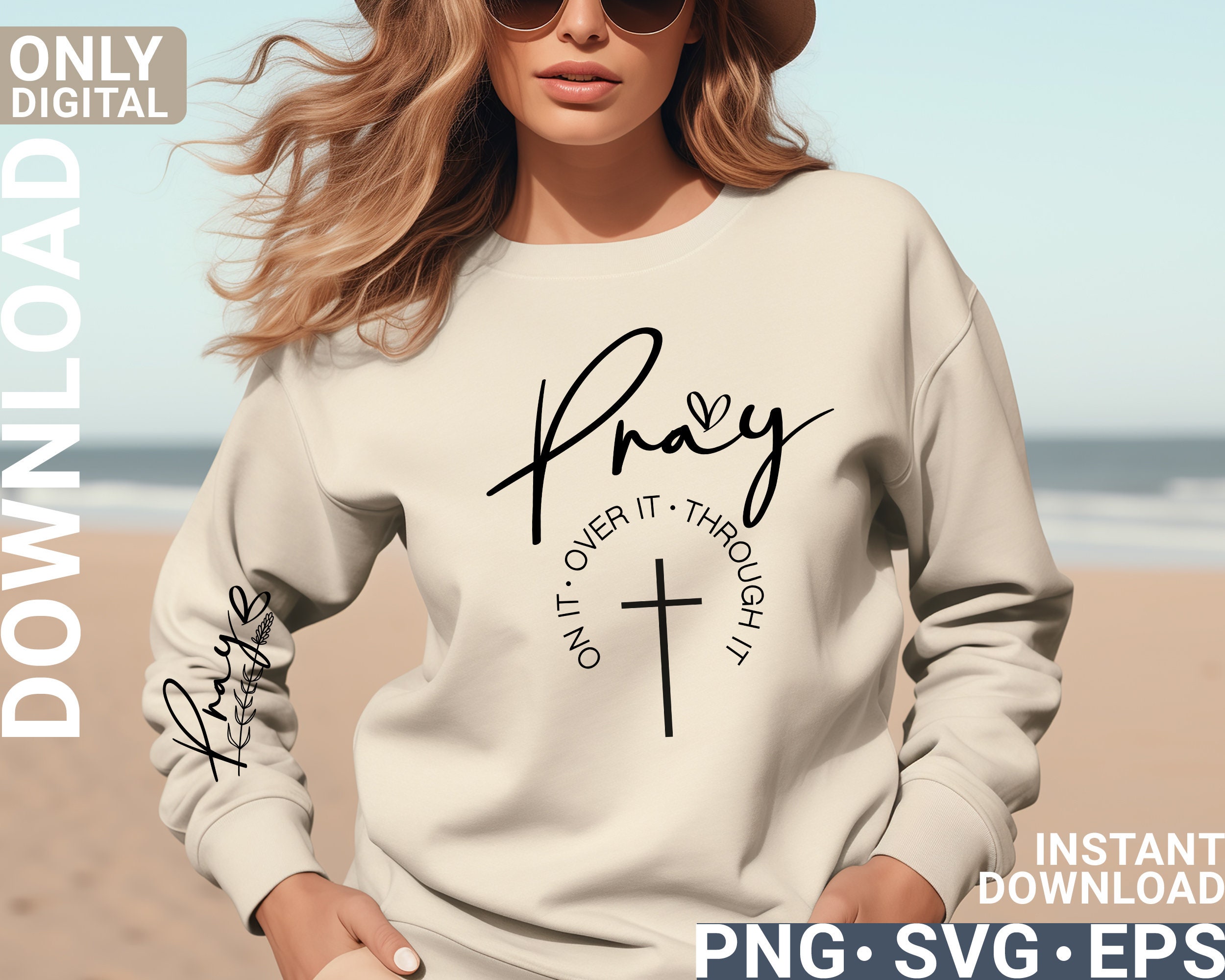 Pray Svg, God is Good Svg, Child of God Svg, Be the Light, Bible Verse ...