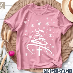 Jesus Christmas Tree Svg , Christian Christmas Svg, Jesus Svg ...