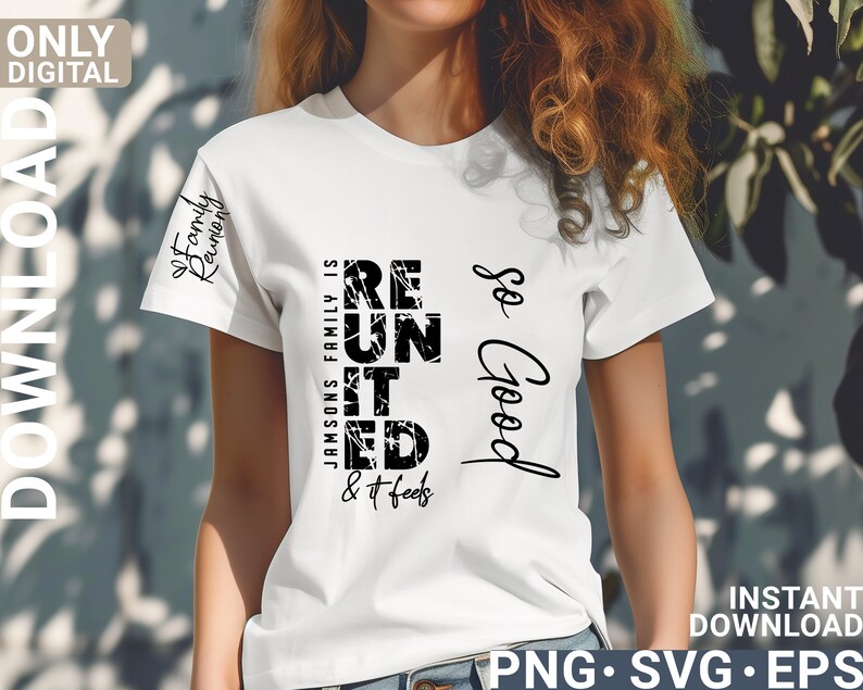 Reunited and It Feels so Good SVG Png Design, Customize Family Reunion ...