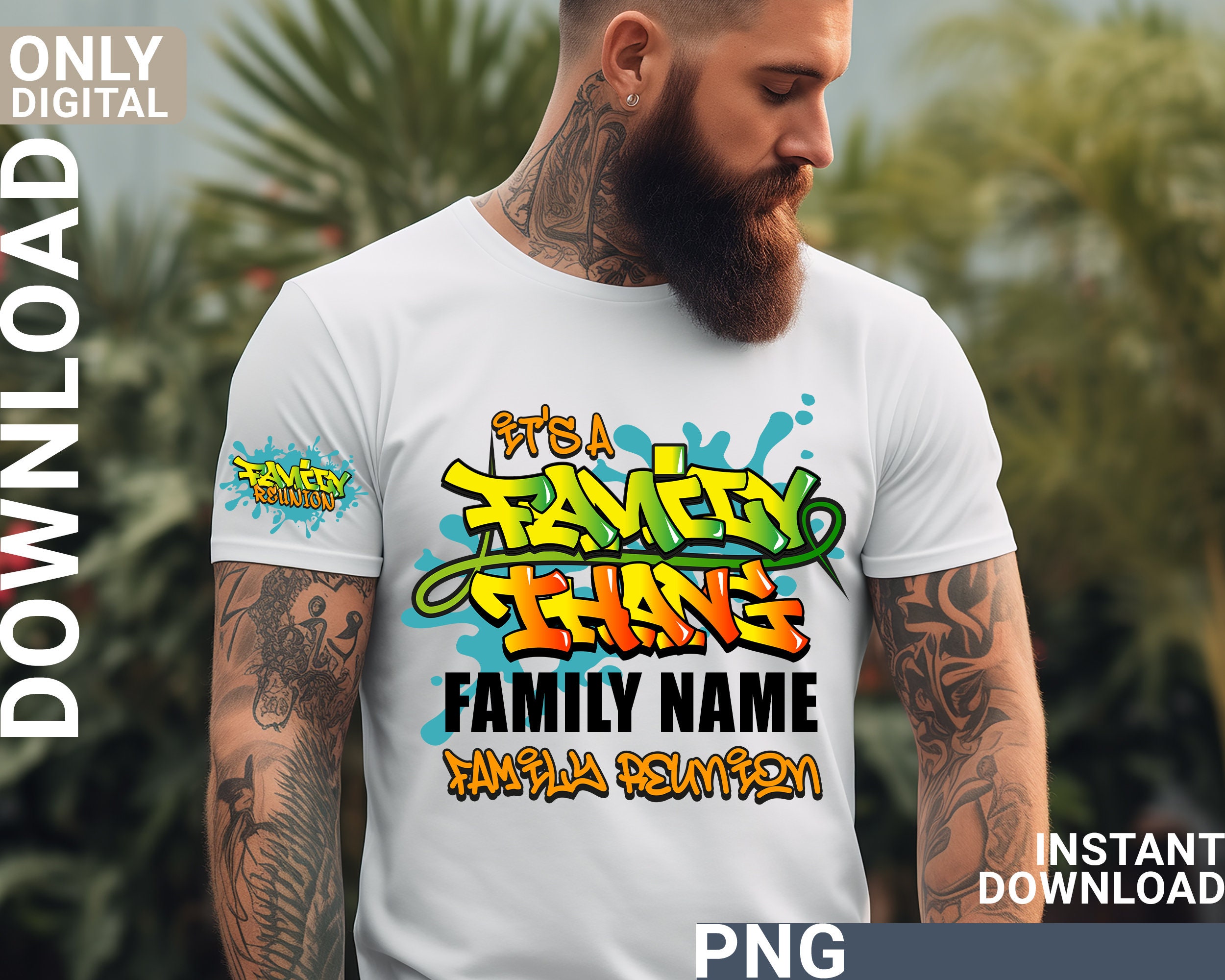 It's a Family Thang Png Sublimation, Family Reunion Retro Style Shirt ...