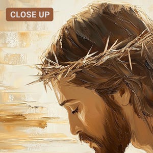 Jesus Portrait Wall Art, Jesus Portrait , Bible Verse, Jesus Painting ...