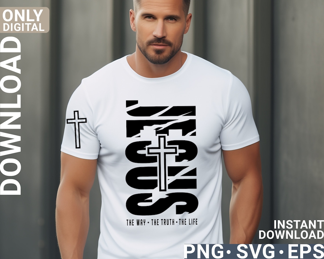 Christian Men Svg Png Shirt Design, Jesus Svg Png, Christian Svg, Bible ...