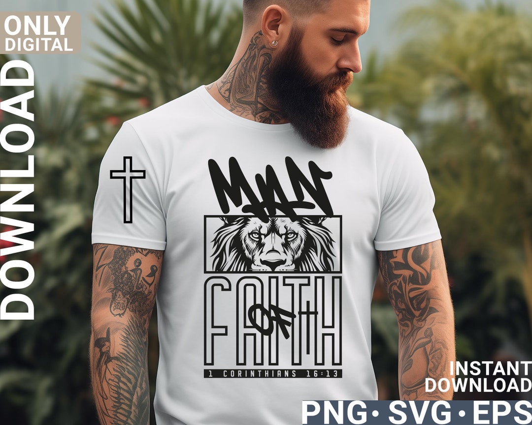 Man of God Svg, Jesus Svg, Christian Svg Png, Man of Faith Svg ...