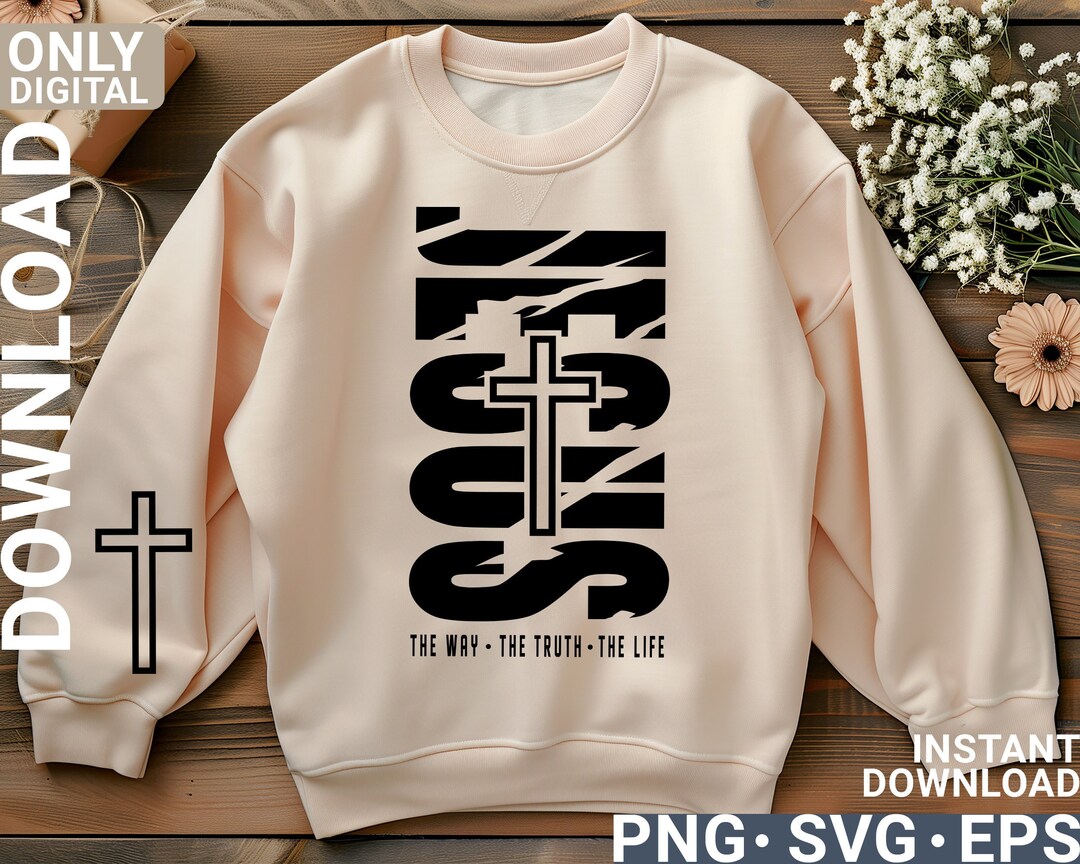 Jesus Svg Png Shirt Design, Jesus Svg, Christian Shirt, Bible Verse ...
