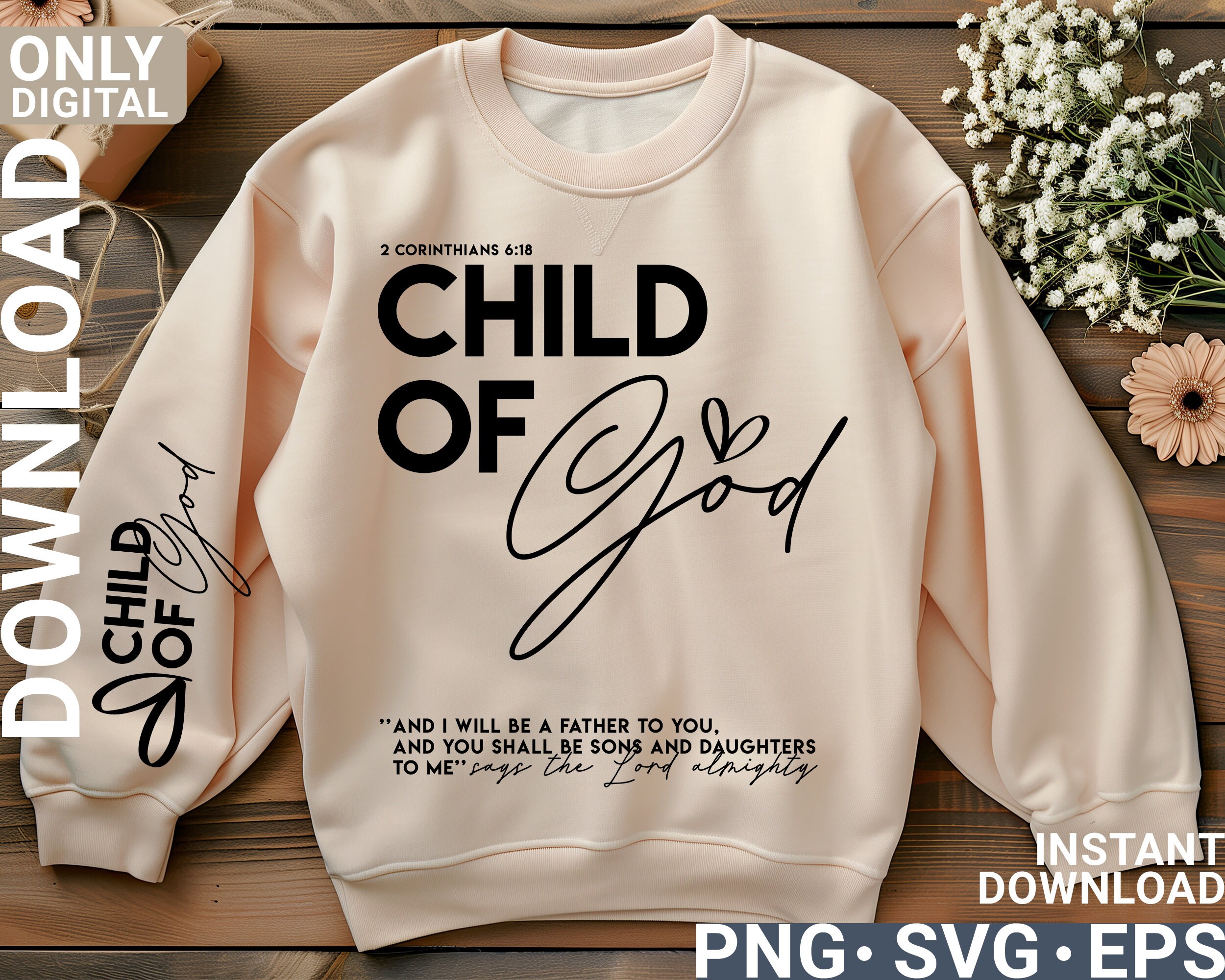 Pray Svg, God is Good Svg, Child of God Svg, Be the Light, Bible Verse ...