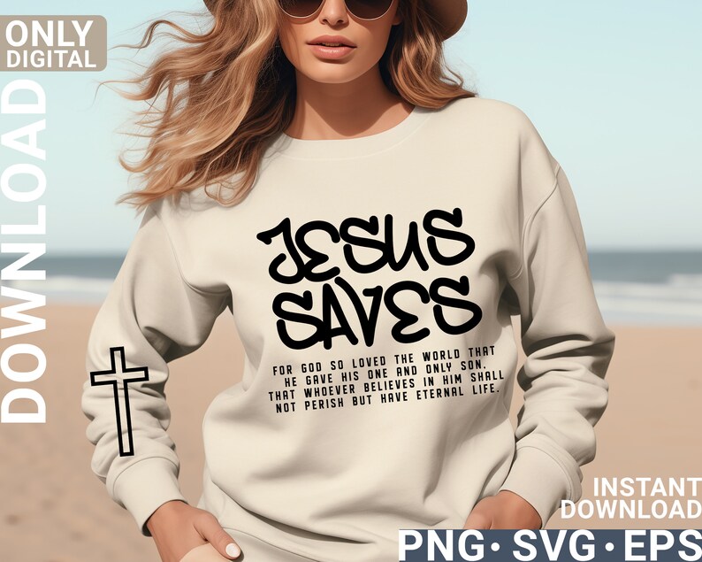 Jesus Saves SVG Png , Inspirational Svg, Bible Verse Svg Png, Jesus Svg ...