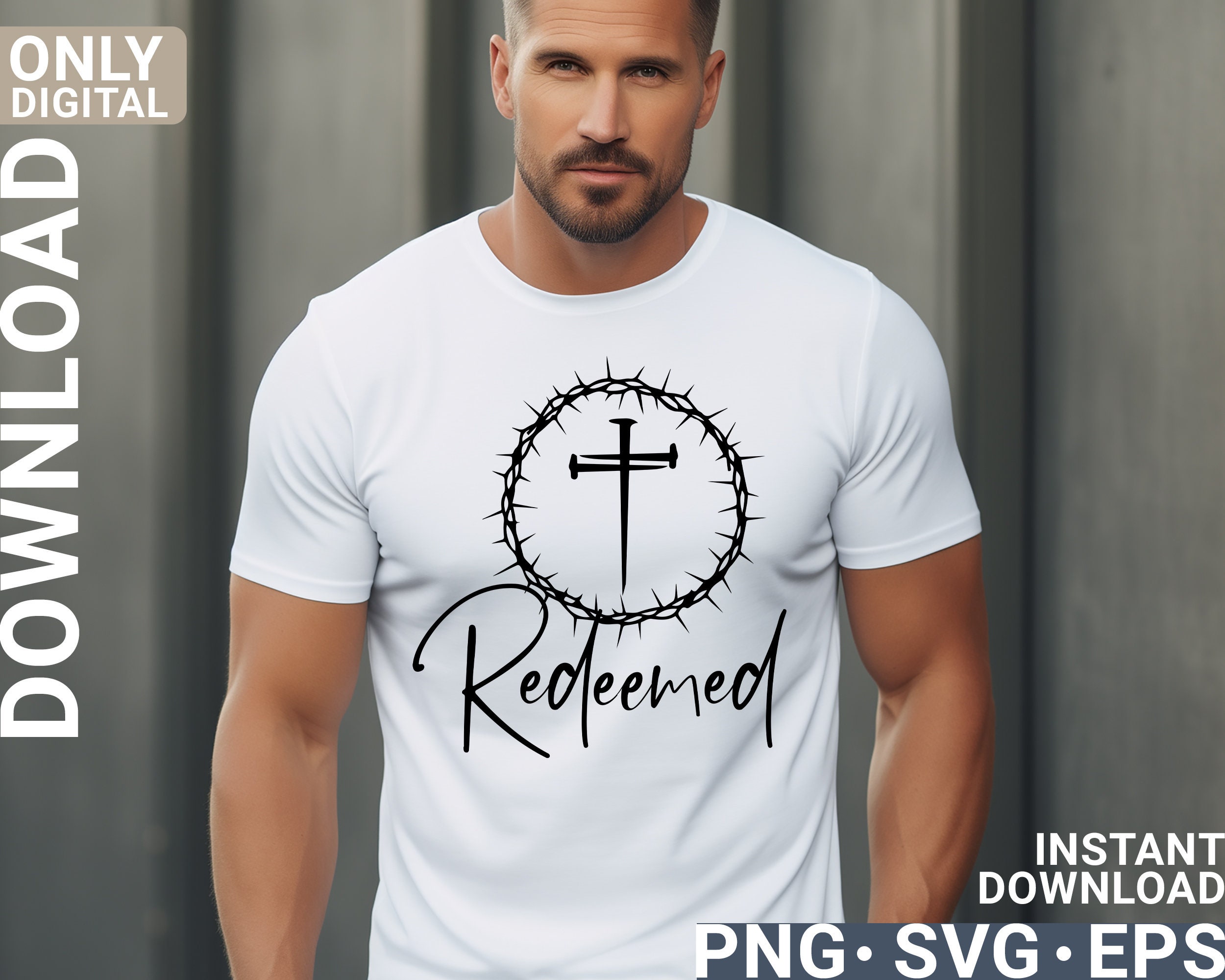Redeemed Svg Png, Redeemed Shirt Svg Png Design, Redeemed Sublimation ...
