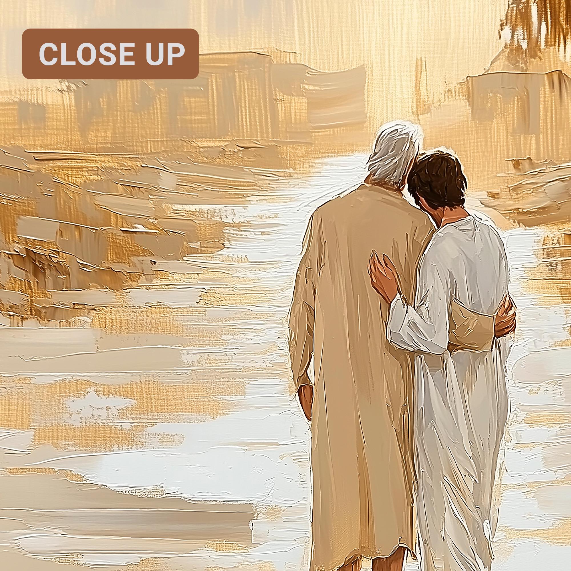 Prodigal Son Parable Wall Art, DIGITAL PRINT, Jesus Art, Bible Art ...