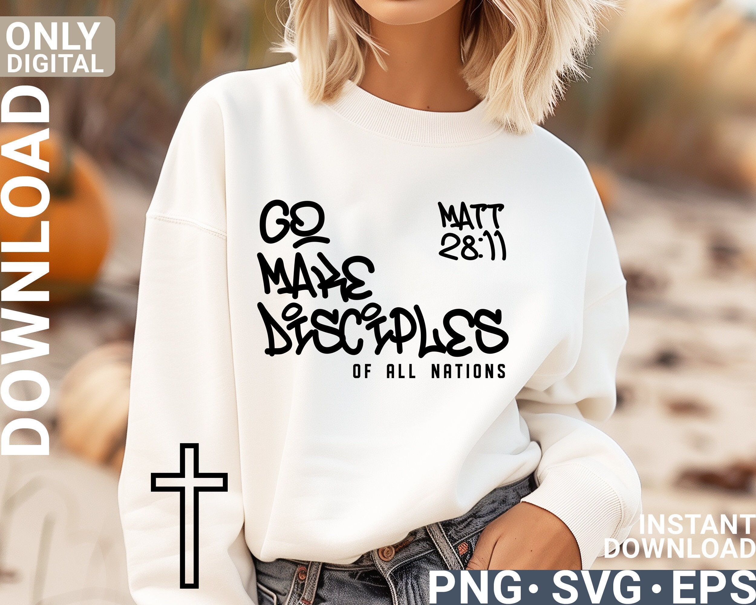 Go Make Disciples Svg Png , Baptism Svg Png , Matt 28:11 Svg, Bible Svg ...