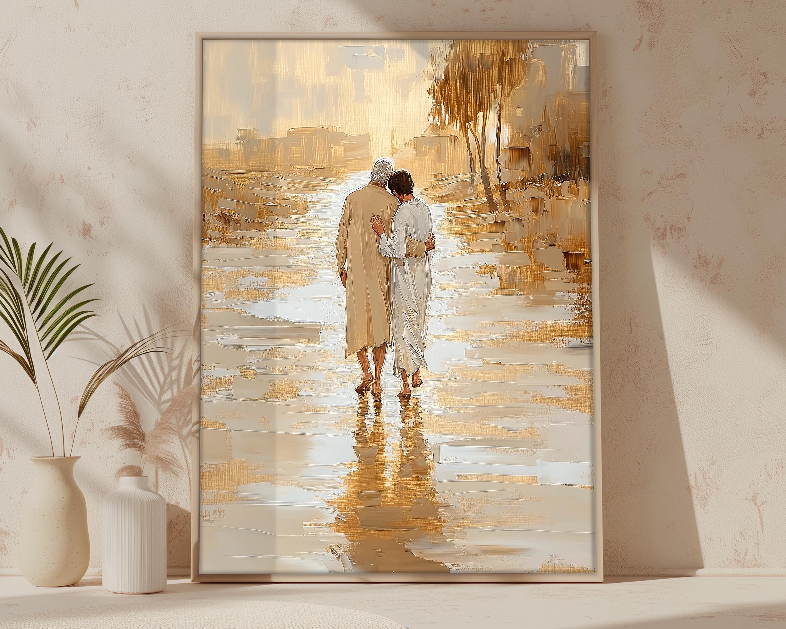 Prodigal Son Parable Wall Art, DIGITAL PRINT, Jesus Art, Bible Art ...