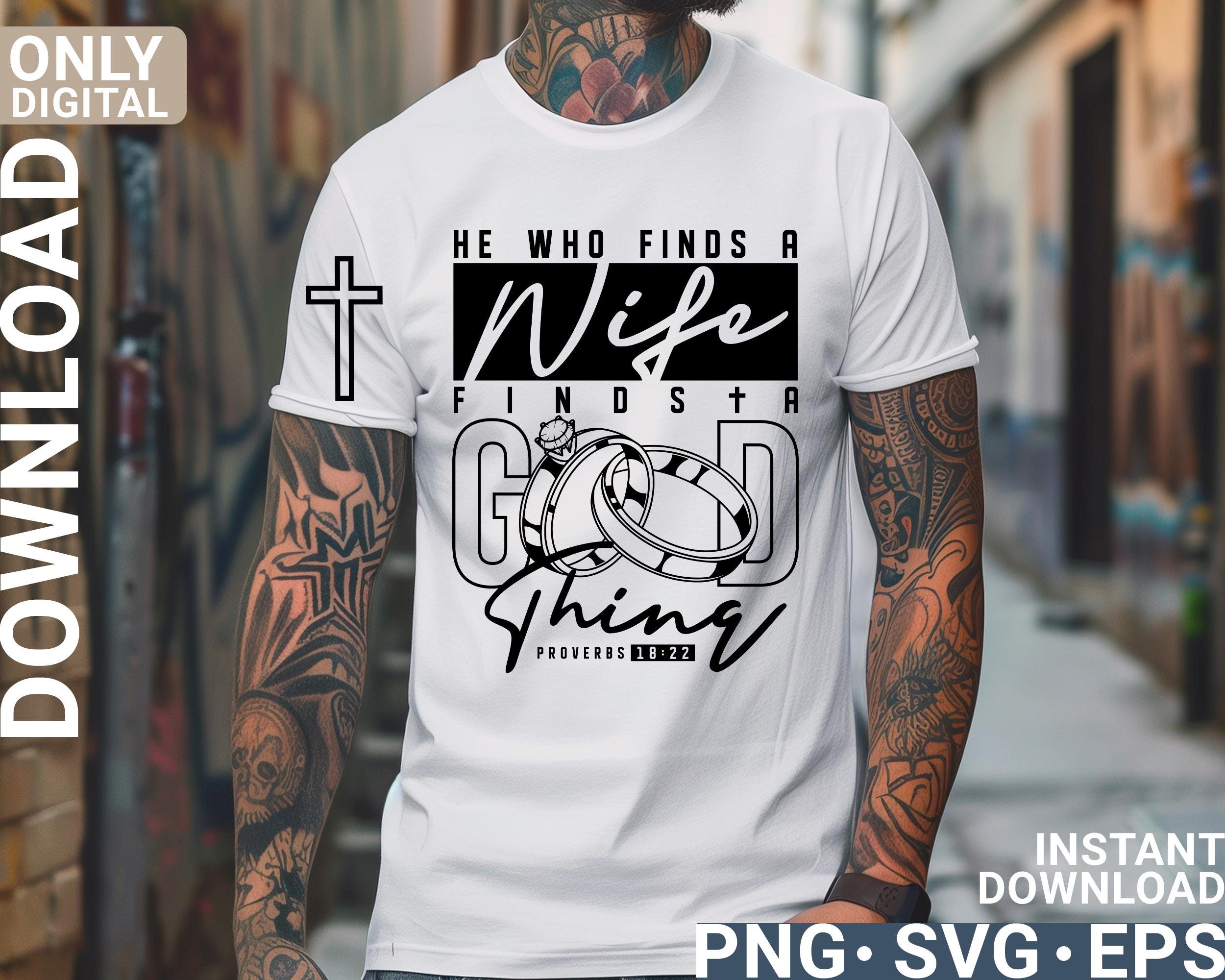 He Who Finds A Wife Finds A Good Thing Svg Png Christian Design, Wifey ...