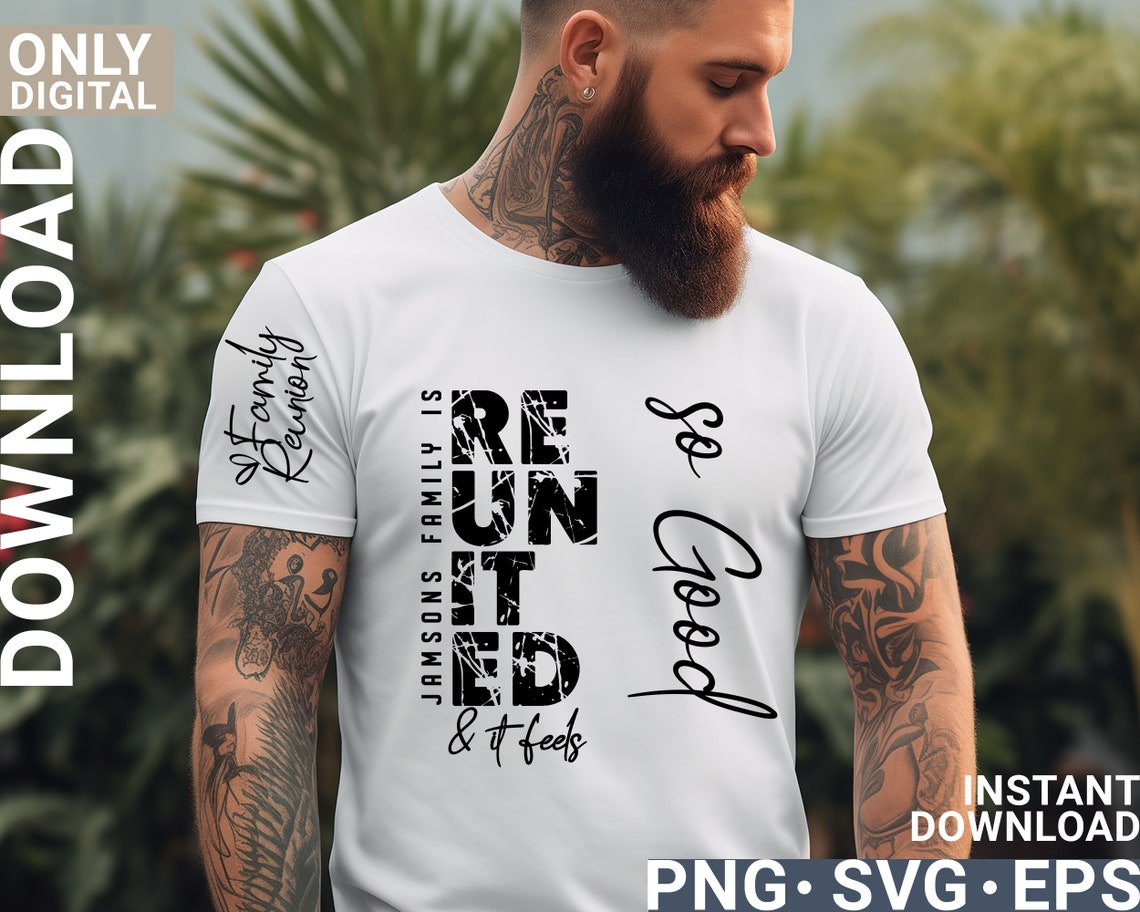 Reunited and It Feels so Good SVG Png Design, Customize Family Reunion ...