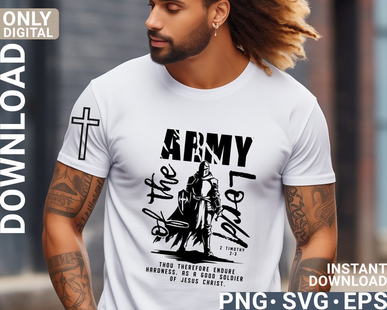 Army of the Lord Svg PNG, Armor of God SVG Png, Christian Svg Png ...