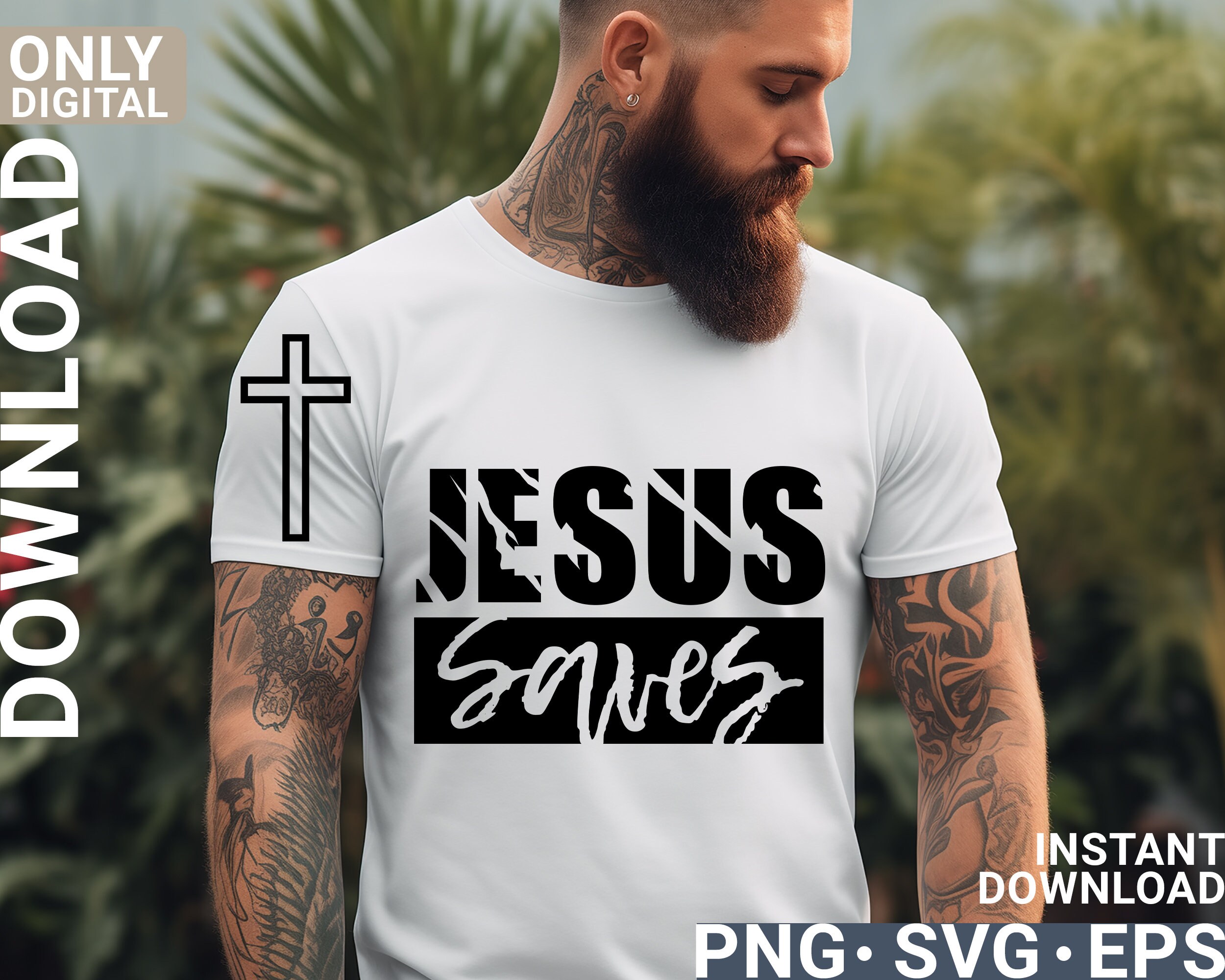 Jesus Saves Svg Png Modern Christian Shirt Design , Bible Verse , Jesus ...