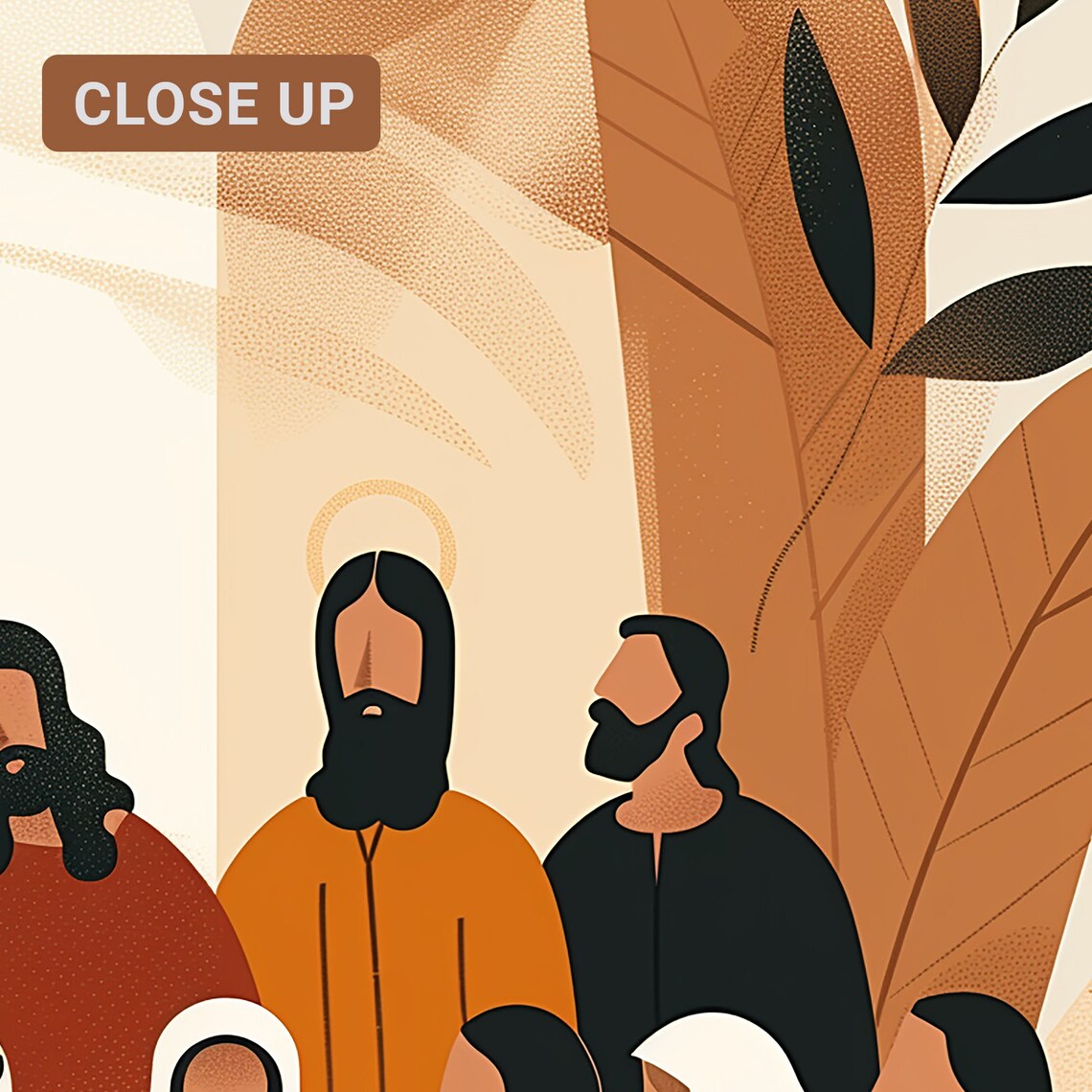The Last Supper, Digital Print, Matthew 26:26-29, Jesus Art, Bible ...