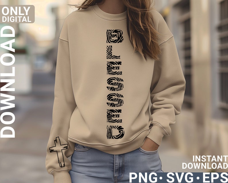 Blessed Svg Png Digital Design, Digital Download - Etsy