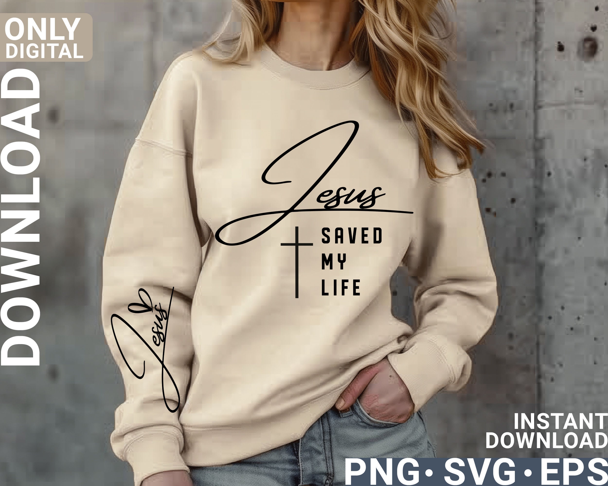 Jesus Saved My Life Svg Png, Jesus Svg Png, Christian Shirt Design Svg ...