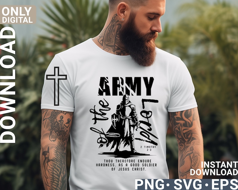 Army of the Lord Svg PNG, Armor of God SVG Png, Christian Svg Png ...