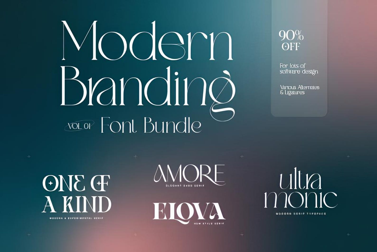 Modern Branding Bundle Font, Stylish Fonts, Handwritten Typography ...