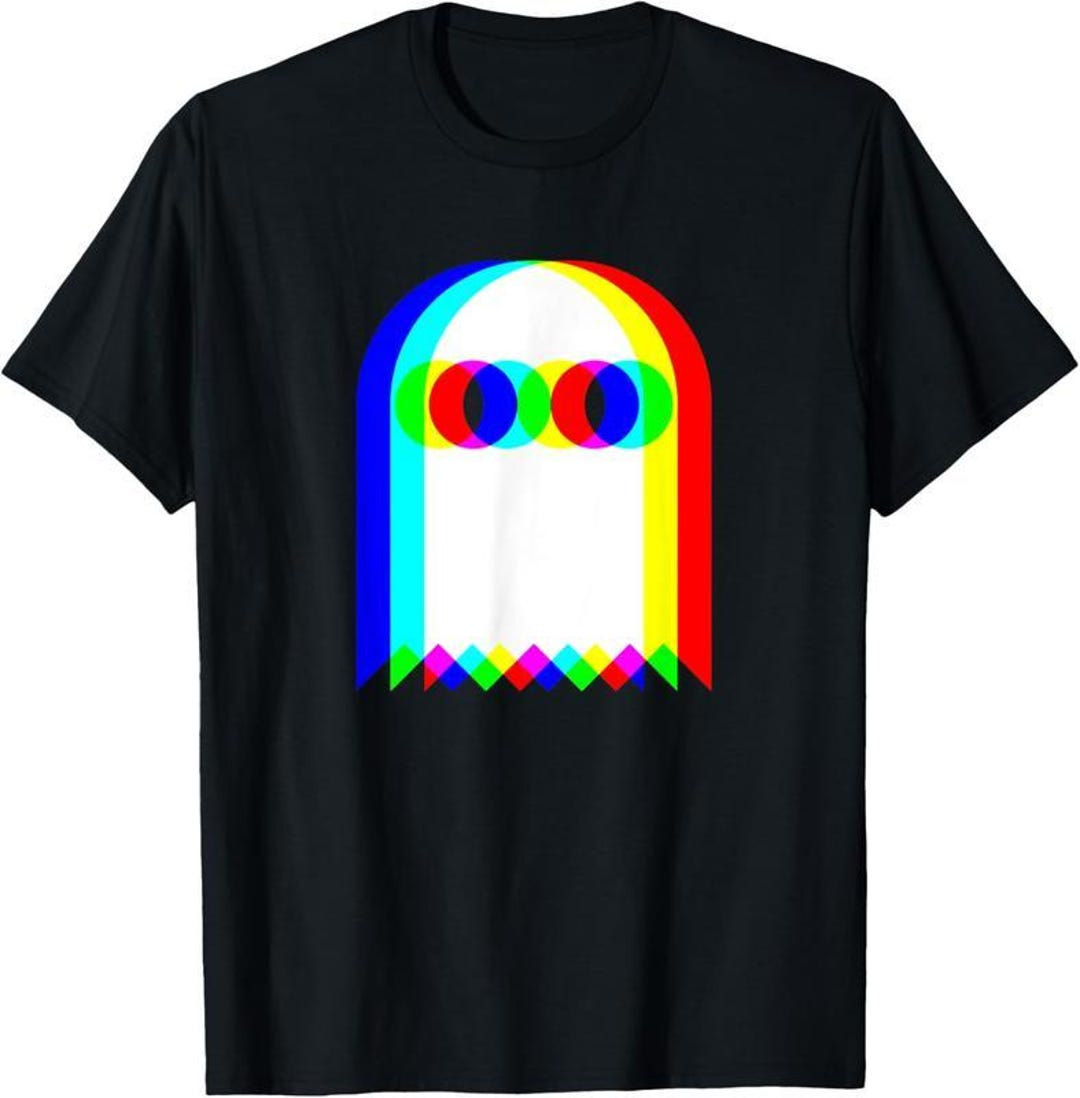 Ghost Trippy Vaporwave Halloween Techno Rave EDM Music Party T-shirt ...