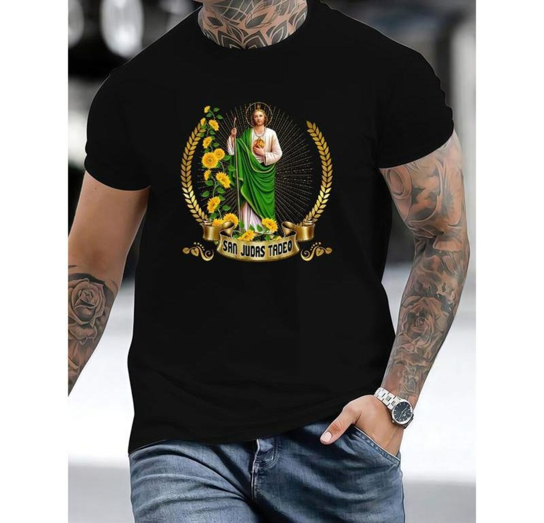 San Judas Tadeo Unisex Sweatshirt, Blessed Vibes Latino Graphic Hoodie ...