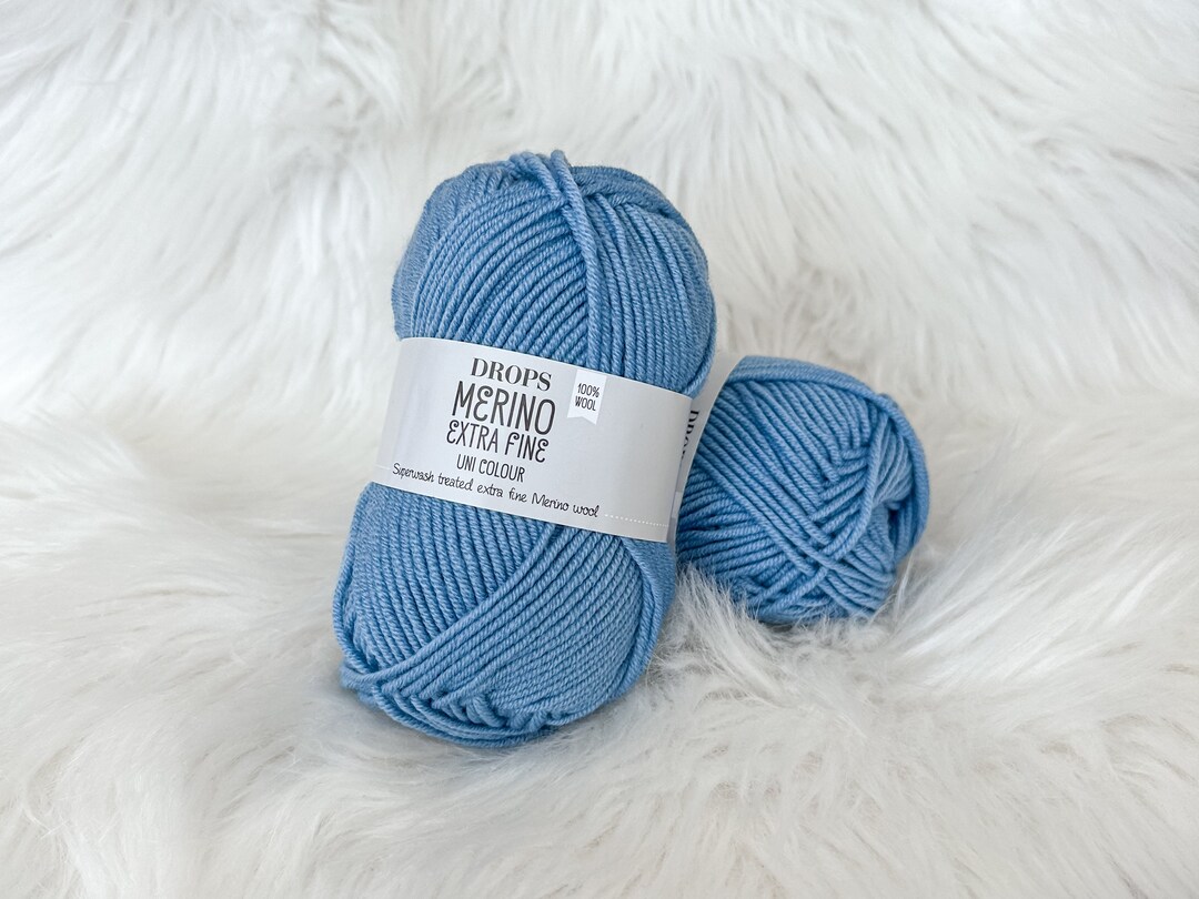Garnstudio Drops Design Merino Extra Fine DK Yarn 8ply, Superwash 100% ...