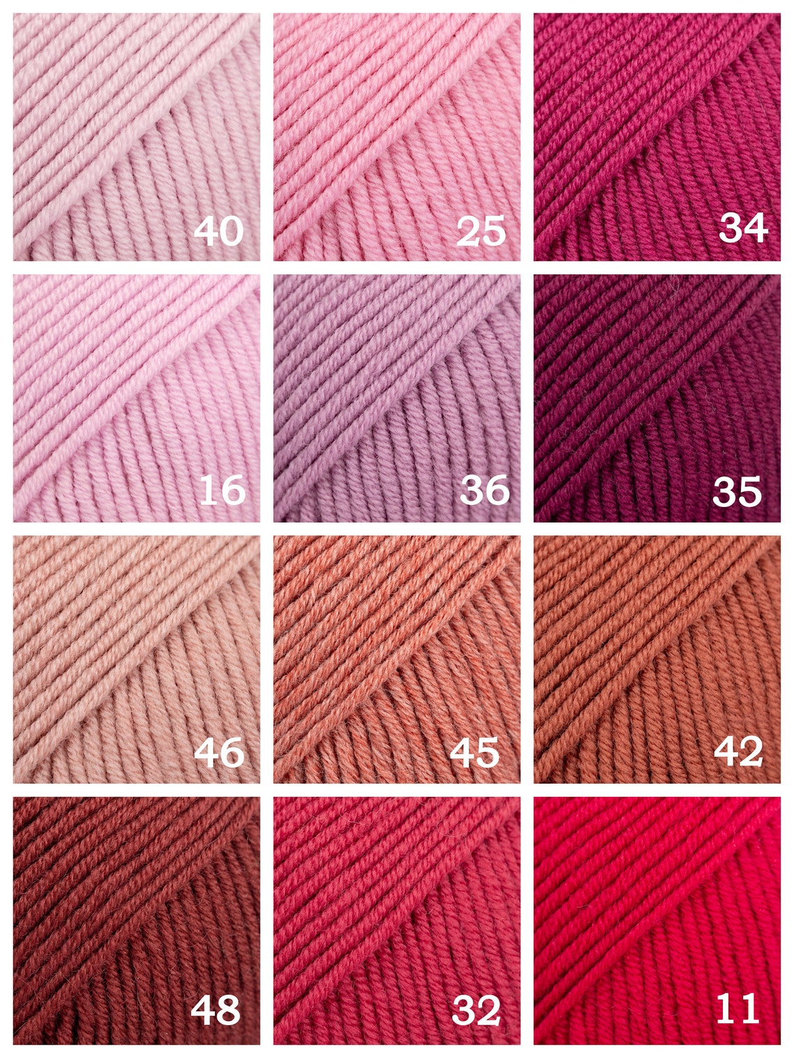 Garnstudio Drops Merino Extra Fine Knitting Yarn, 50 Grams DK Light ...