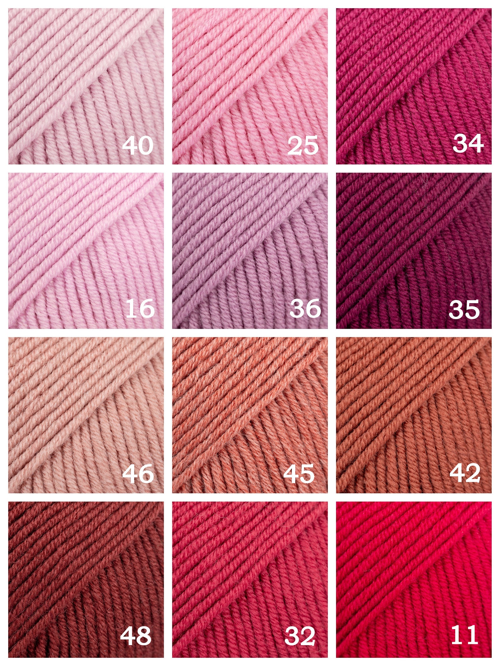 Garnstudio Drops Merino Extra Fine Knitting Yarn, 50 Grams DK Light ...