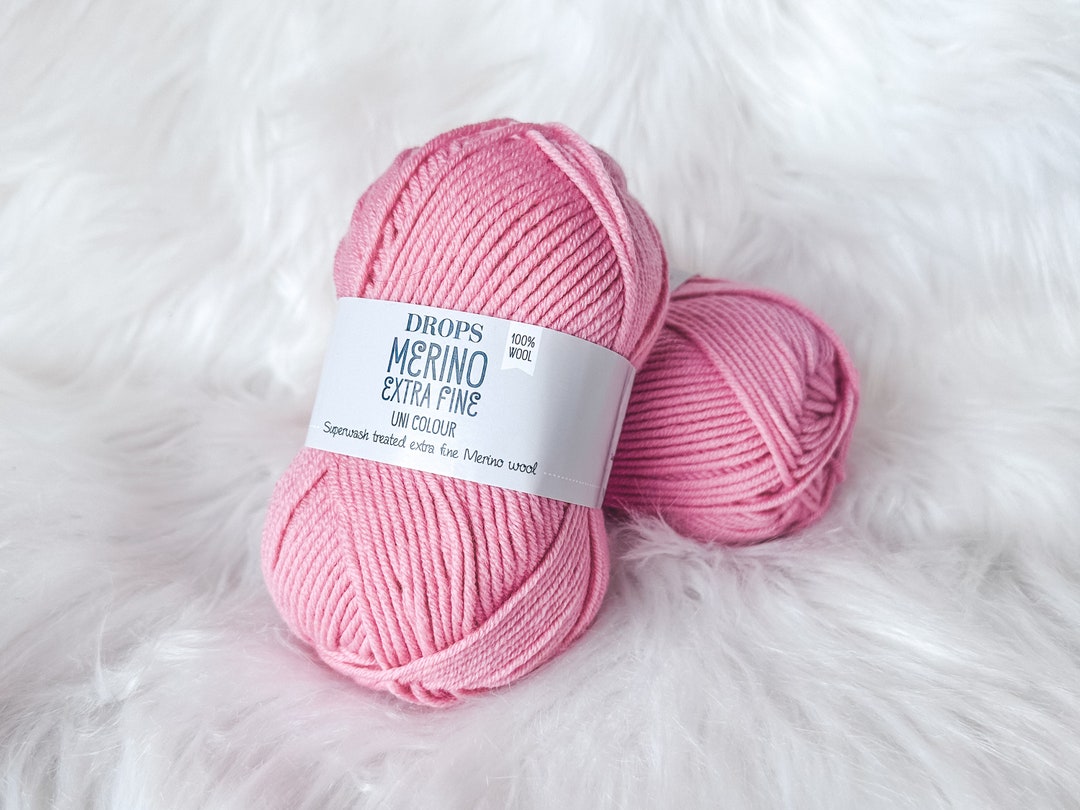 DK Knitting Wool 100% Extra Fine Merino Yarn Garnstudio DROPS Design ...
