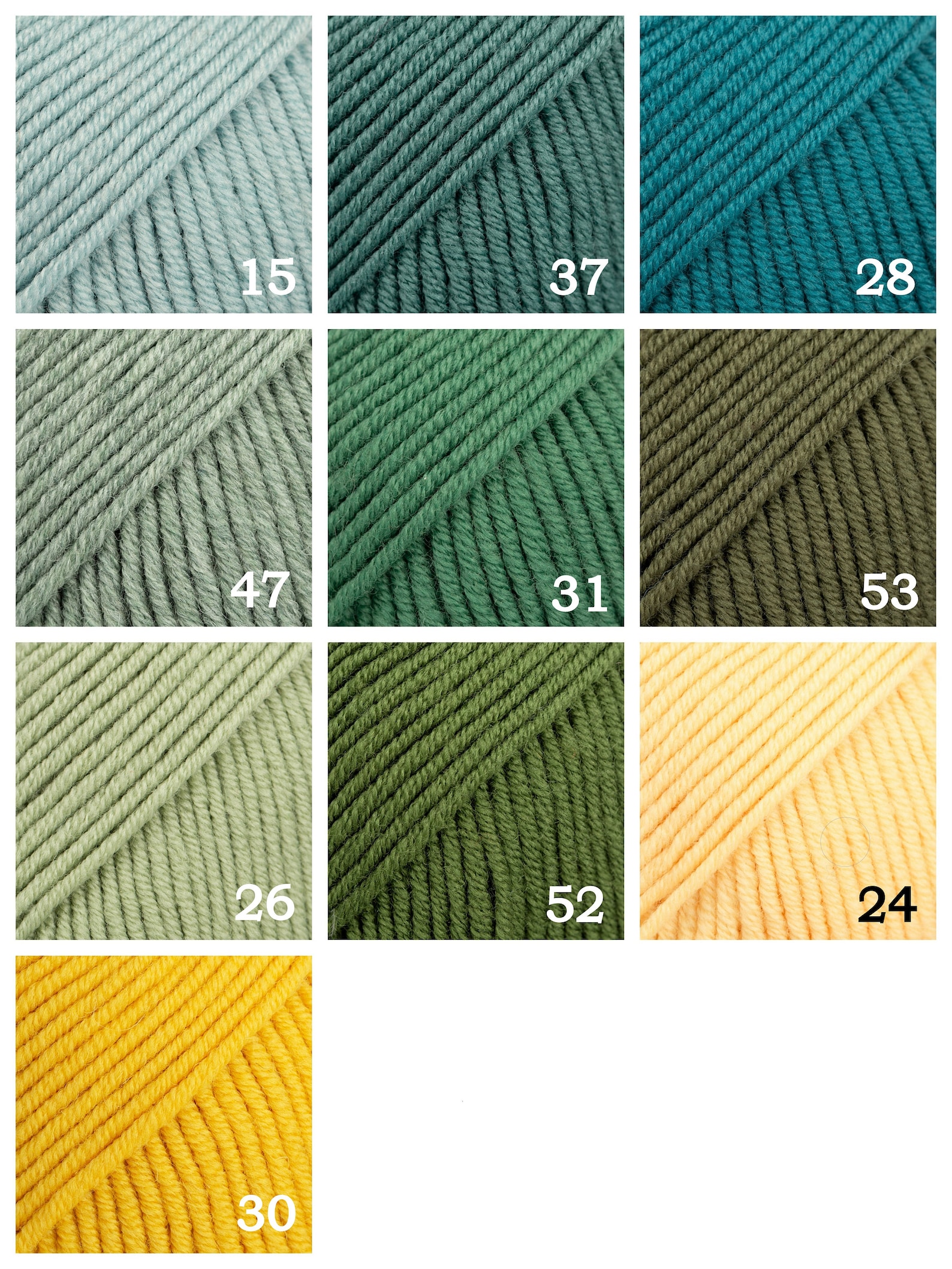 Garnstudio Drops Merino Extra Fine Knitting Yarn, 50 Grams DK Light ...