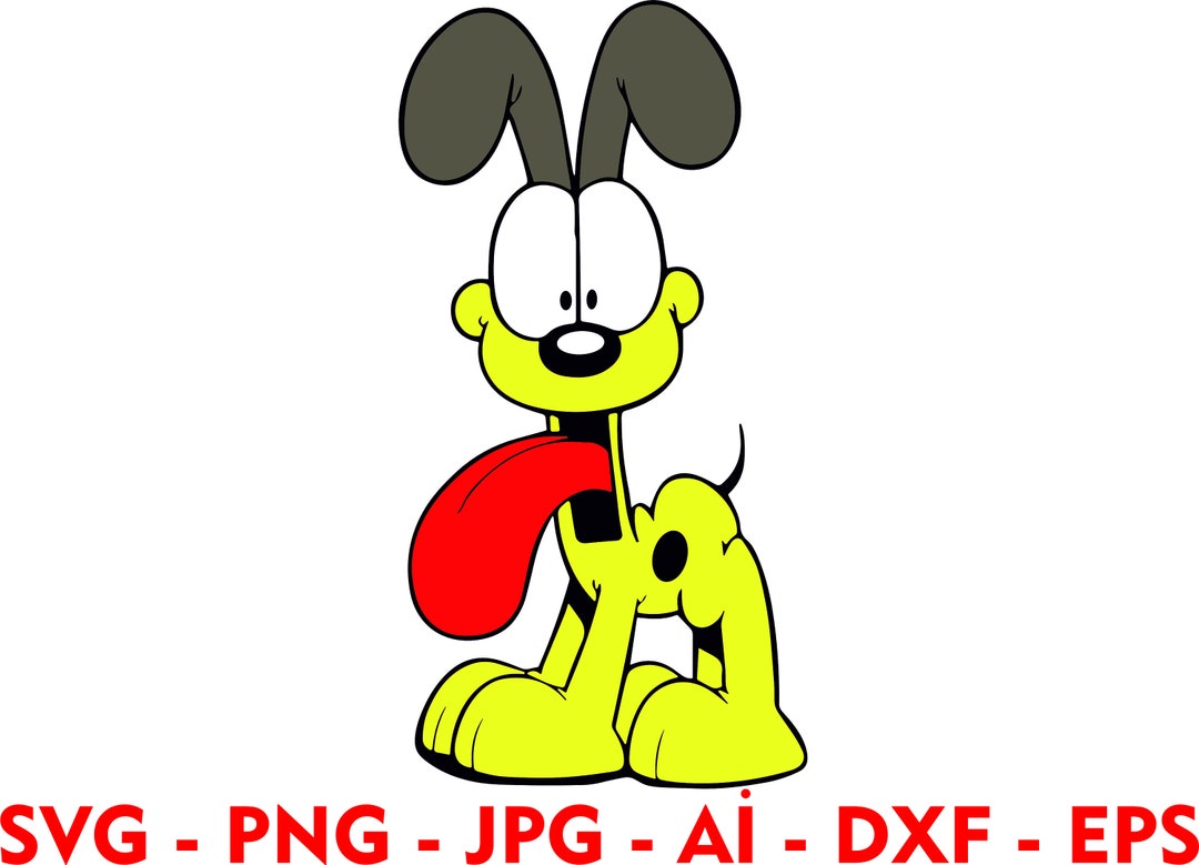 Funny Odie Svg/odie Png,garfield Svg /png,odie Vector,odie T-shirt ...