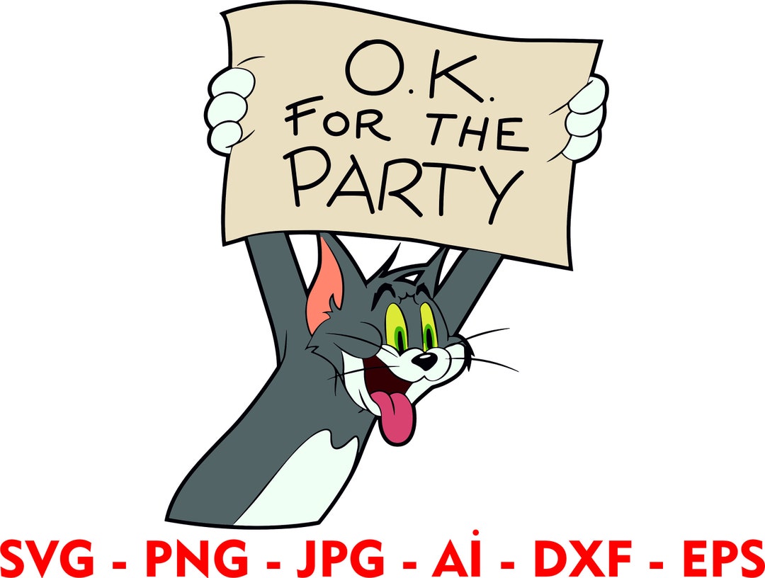 TOM AND JERRY High-quality Svg / Tom & Jerry Png / Digital Download ...