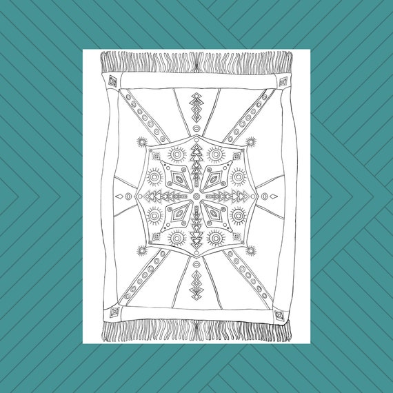 Coloring Pages Carpet