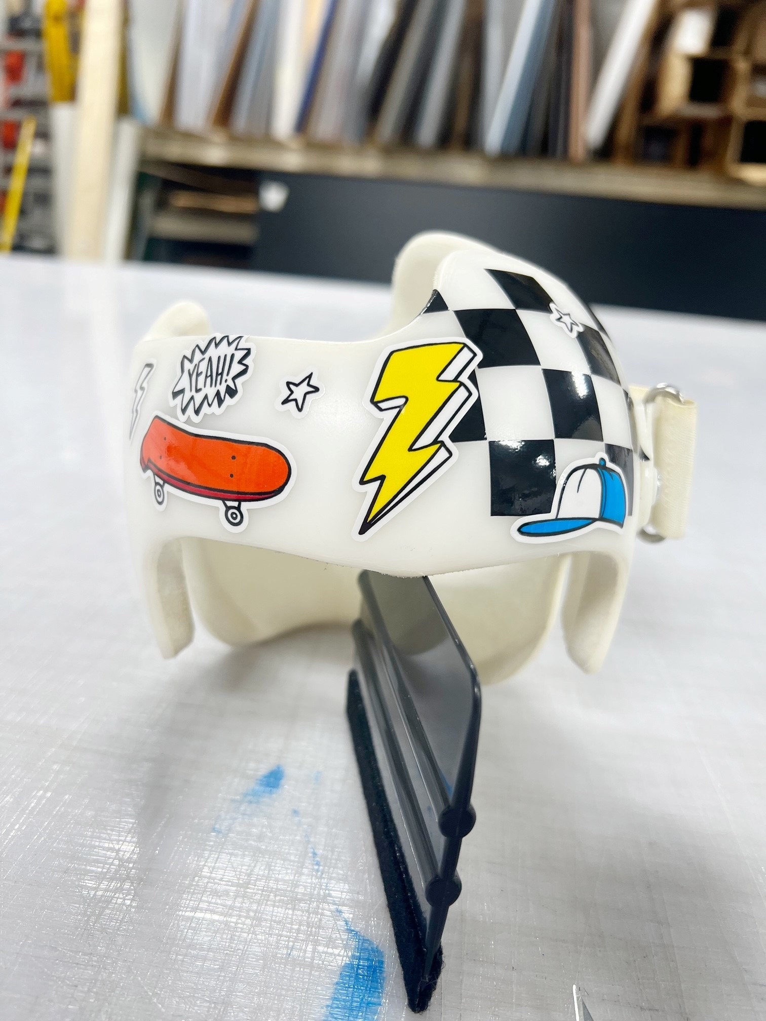 Skateboarder Cool Kid Helmet Decals - Etsy