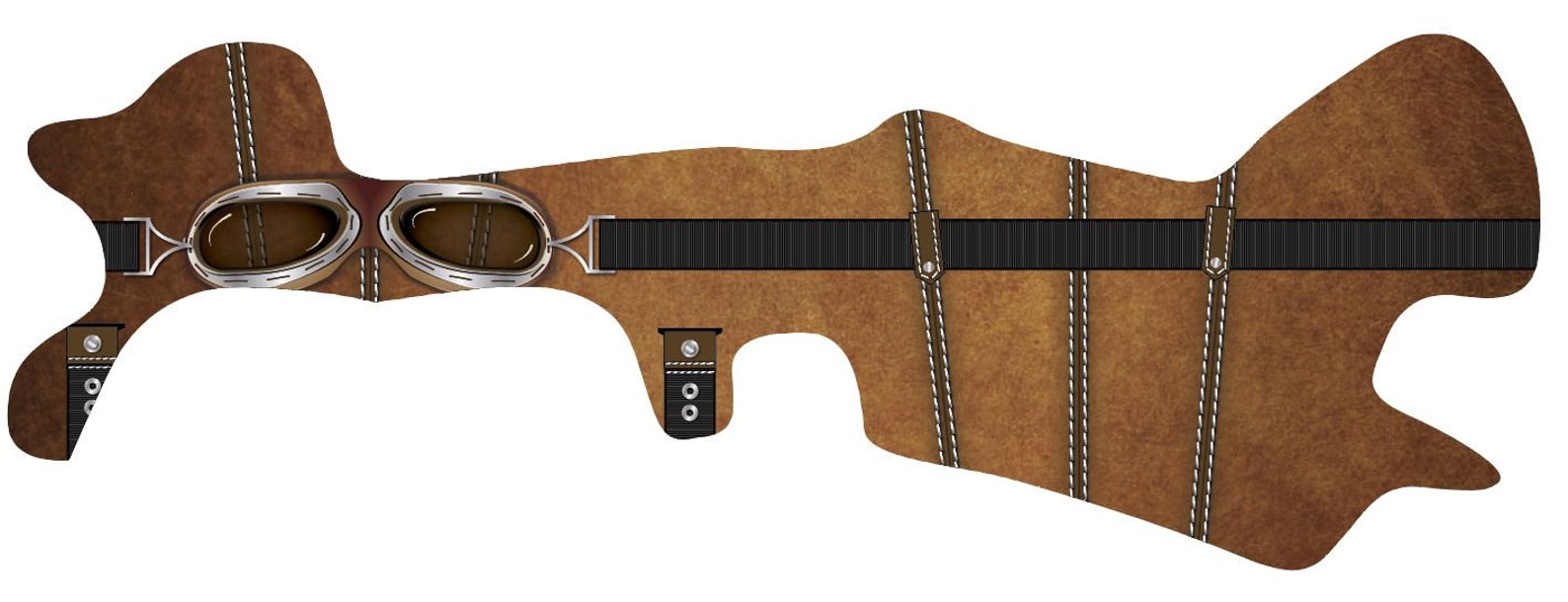 Dark Aviator Doc Band Wrap - Etsy
