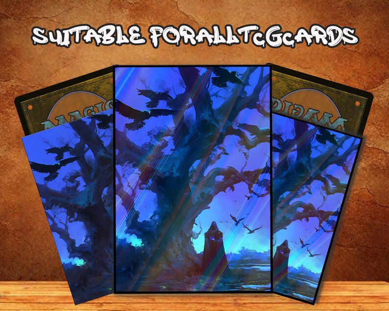 MTG Card Sleeves, Moonlit Giant Tree : TCG Card Sleeve Protectors, Top ...