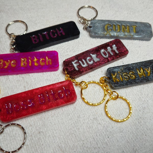 Inappropriate Keyring - Etsy