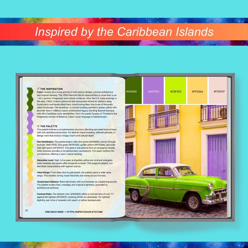 Caribbean Color Palette Guide | Color Theory Ebook for Designers ...