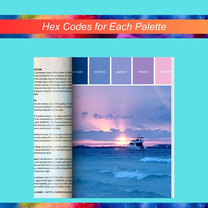 Caribbean Color Palette Guide | Color Theory Ebook for Designers ...