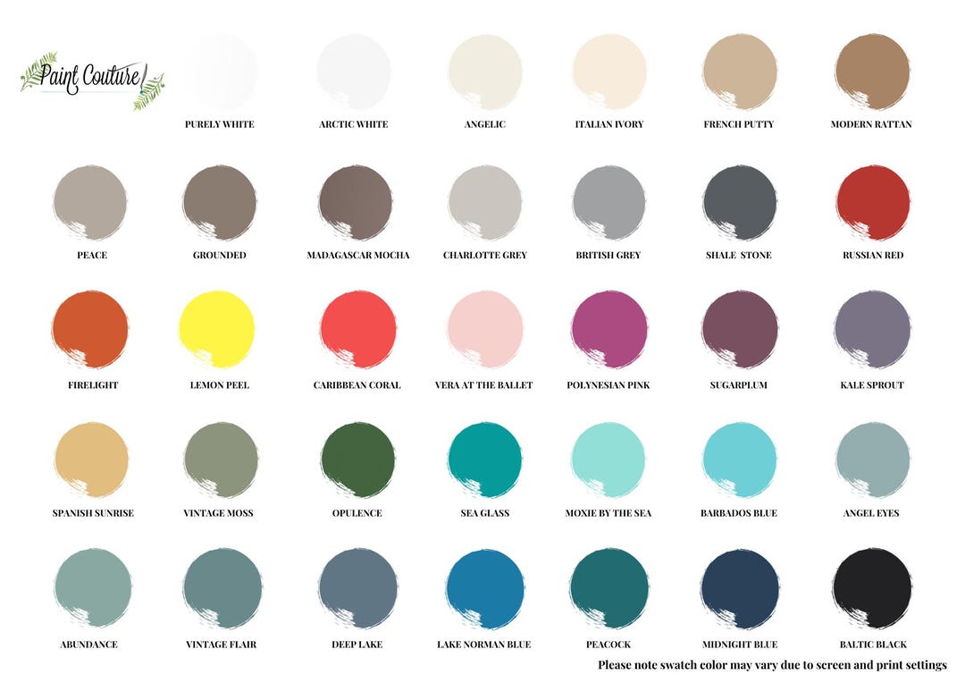 Paint Couture Paint Self Leveling Water Based Paint Acrylic Paint for ...