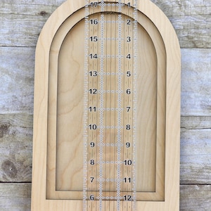 Arch Wood Frame, Layered, Laser Engraved, Purebond Birch, Wooden Blank ...