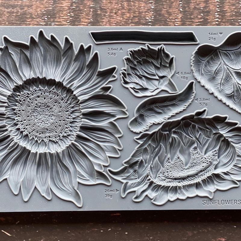 Resin Sunflower Molds - Etsy