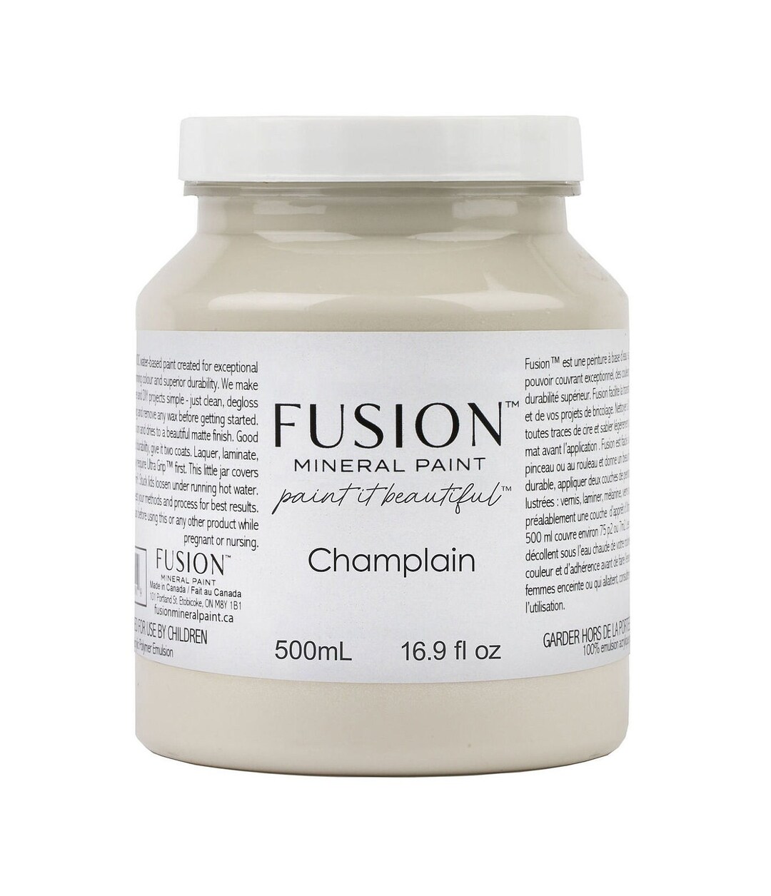Champlain Fusion Mineral Paint Pint, Phoenix Retailer Ships in 1-2 Days ...